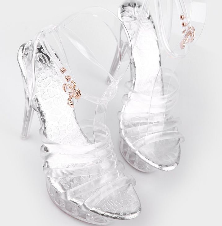 Sexy Tranparent Strappy High Heel Women Shoes on Luulla